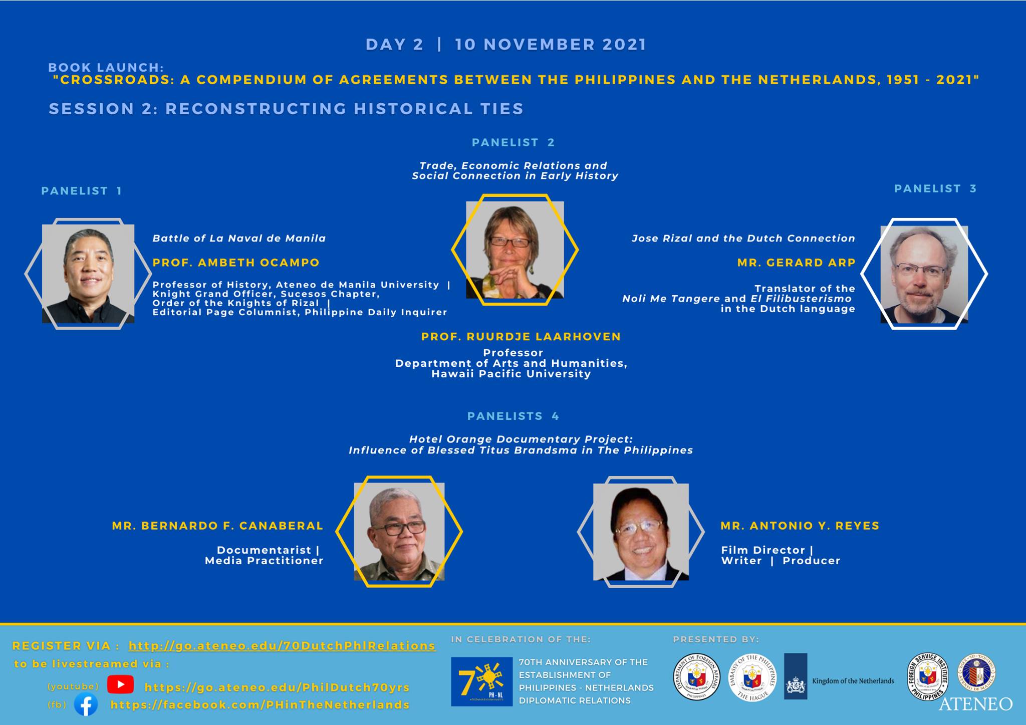 Philippines-Netherlands Connections @ 70: Reconstructing History and ...